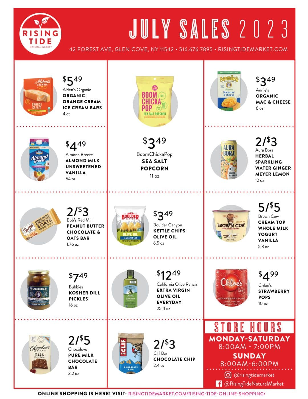 Home - Rising Tide Natural Market